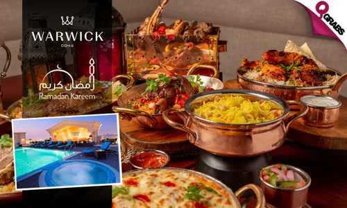 Iftar Buffet with Pool Access at Warwick Hotel Doha! | Qgrabs