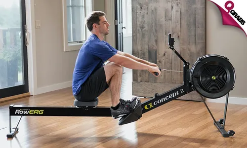 Concept 2 Rowing Machine with PM5 Performance Monitor! | Qgrabs