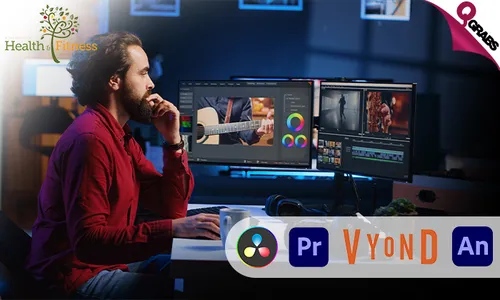 Complete Video Editing & Animation Mastery Online Bundle Course! | Qgrabs