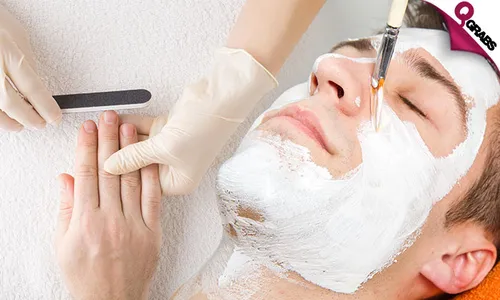 Men's Mani-Pedi & Facial Treatment at Tourist Hotel! | Qgrabs