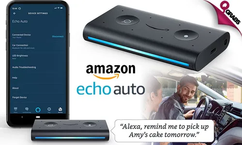 Amazon Echo Auto for Cars! | Qgrabs