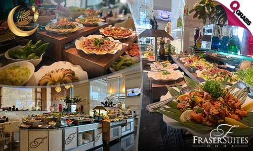 5-Star Iftar Buffet at Fraser Suites Doha! | Qgrabs