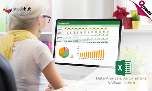 Data Analysis, Automating & Visualisation in Excel Online Course! | Qgrabs