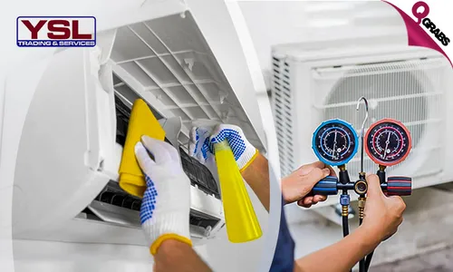 AC Cleaning & Gas Top-Up for Split, Window-Type & More! | Qgrabs