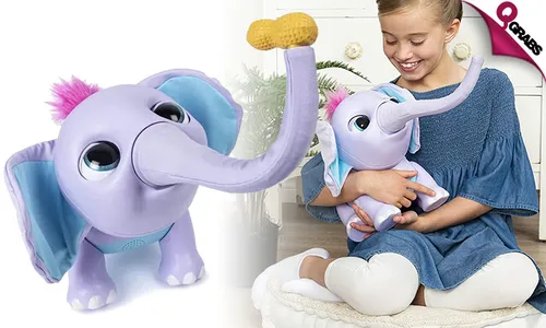 Juno: My Baby Elephant Interactive Toy! | Qgrabs